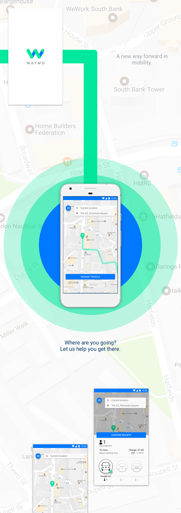 Waymo – App Concept – Robert Otim