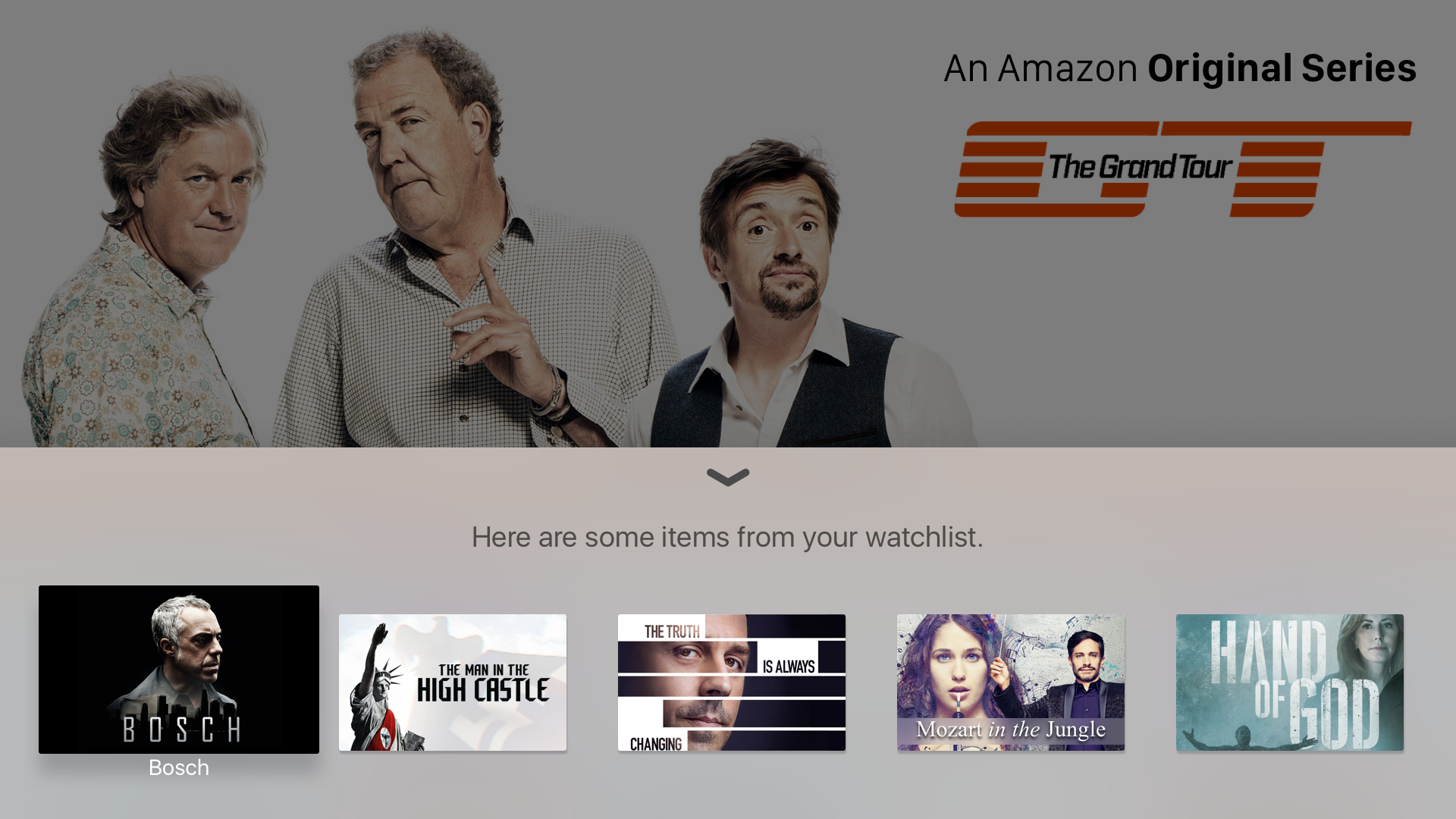 Amazon Prime Video – tvOS App Concept – Robert Otim
